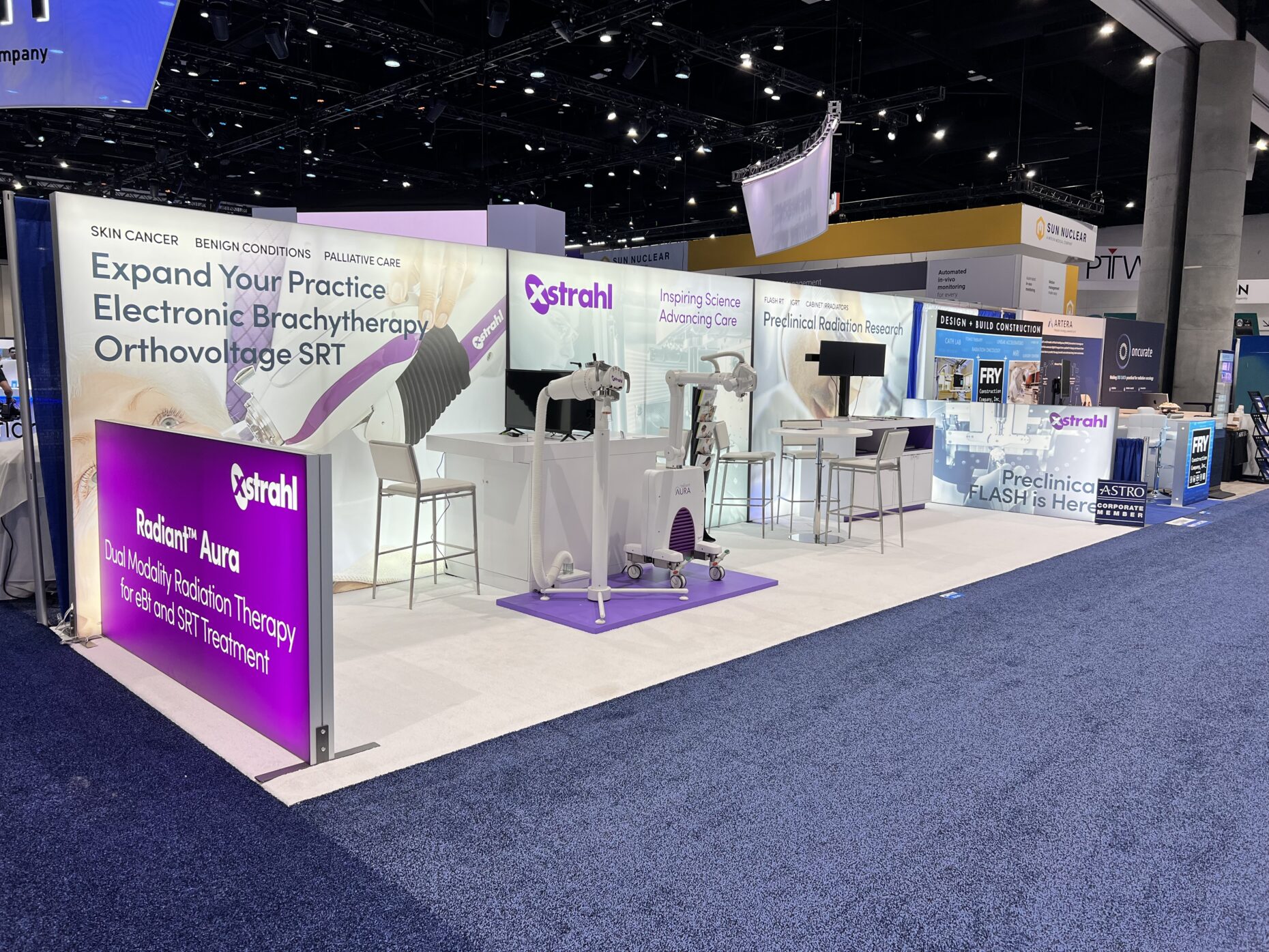 Xstrahl Returns to ASTRO with a Sleek New Rental Booth